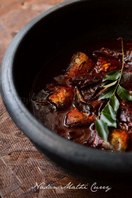 seafood.blog: Nadan Mathi Curry | Kerala Sardine Curry
