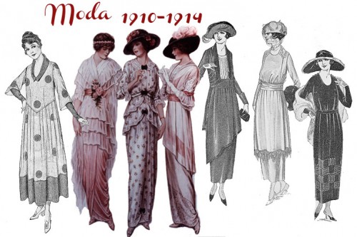 pinicando: História da Moda- década de 1910.