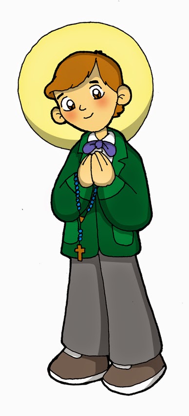 Dibujos para catequesis: SANTO DOMINGO SAVIO