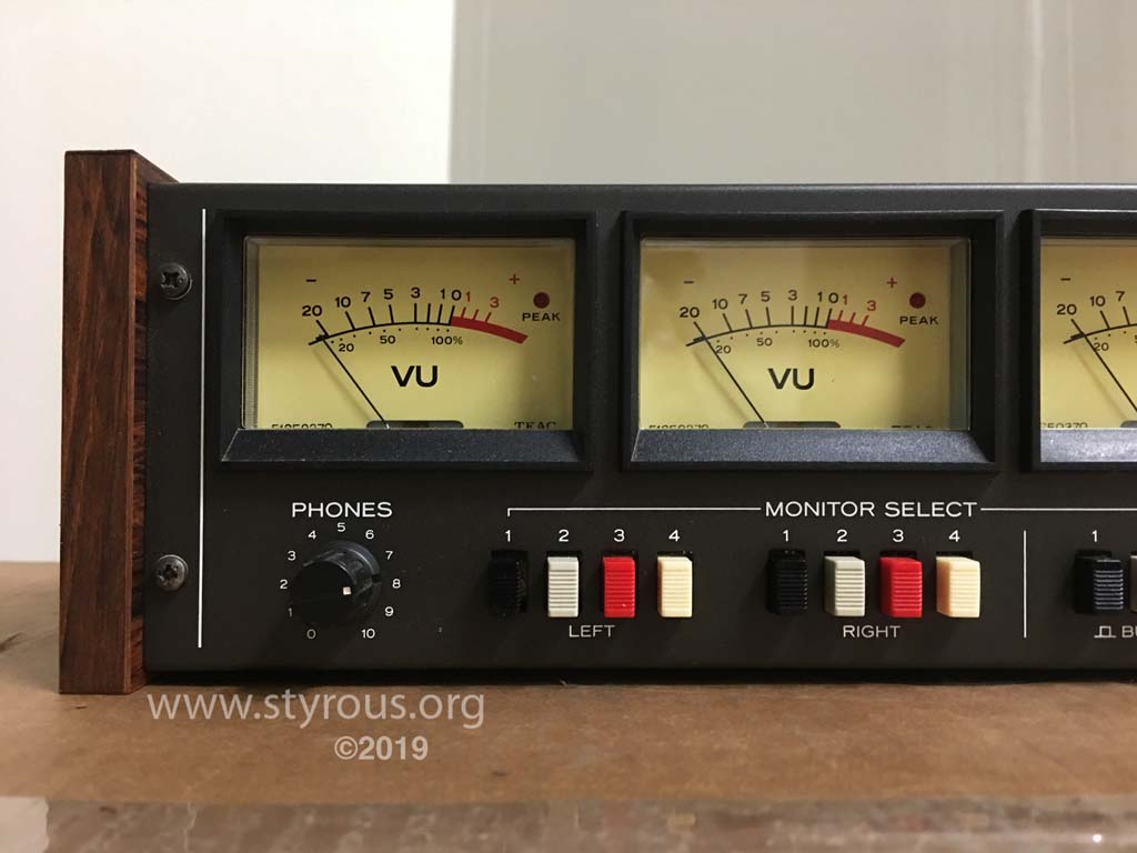 The Styrous® Viewfinder: TASCAM ~ Teac MB-20 meter bridge