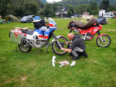 Endurowandern: Tag 8 - Tysdal Camping bis Røldal