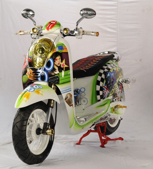 Honda Scoopy modif simple | Motor Trend