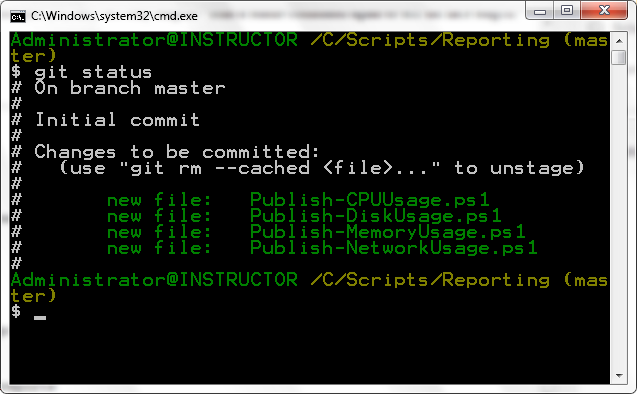 Ugly Gizmo Simple Git Workflow For Powershell Script Development 2119