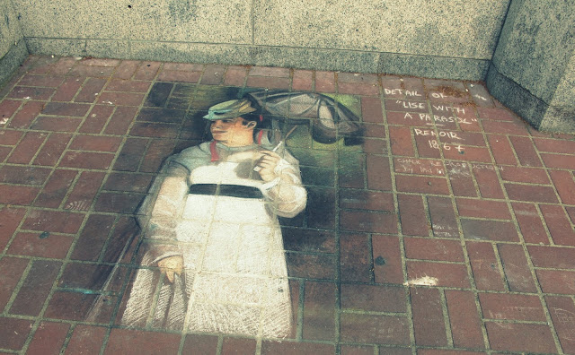 four-eyes rella: More chalk people from Government Street ...