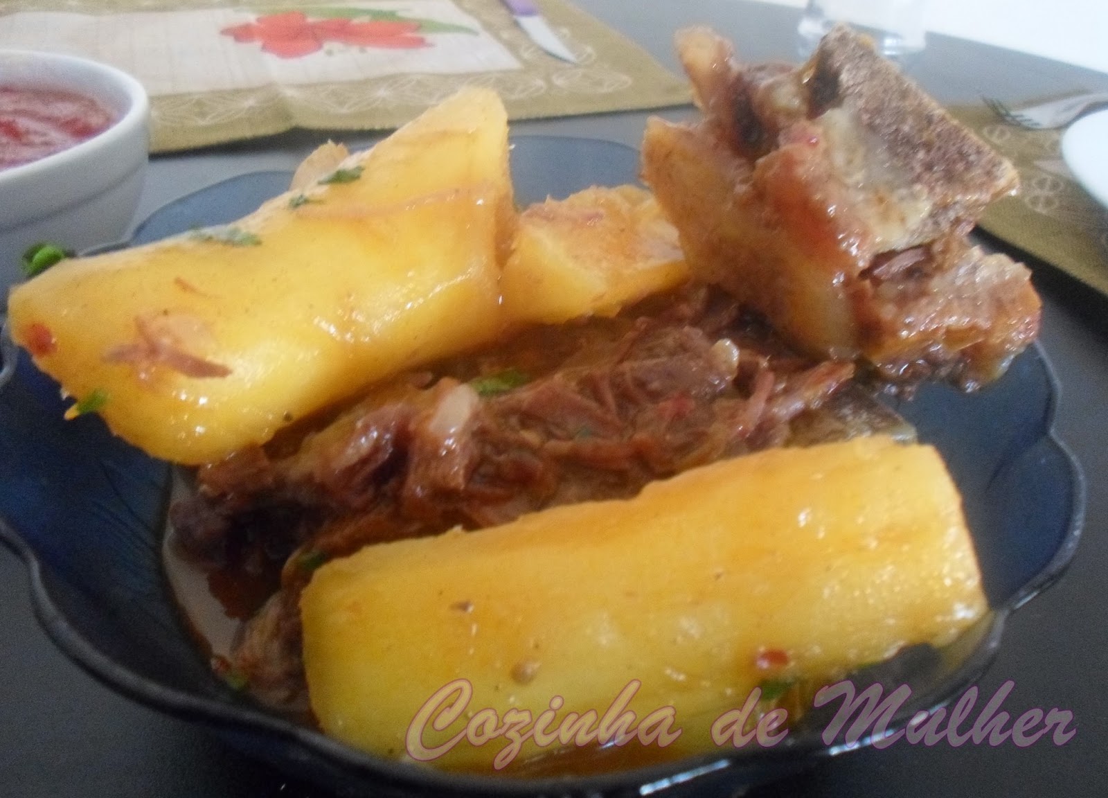 Cozinha de Mulher: Costela com mandioca