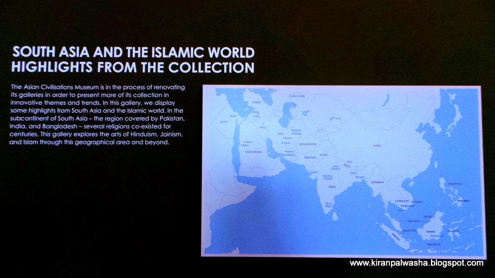 Inside Asian Civilization Museum Singapore