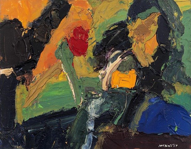 George McNeil | Abstract expressionist painter | Tutt'Art@ | Pittura ...