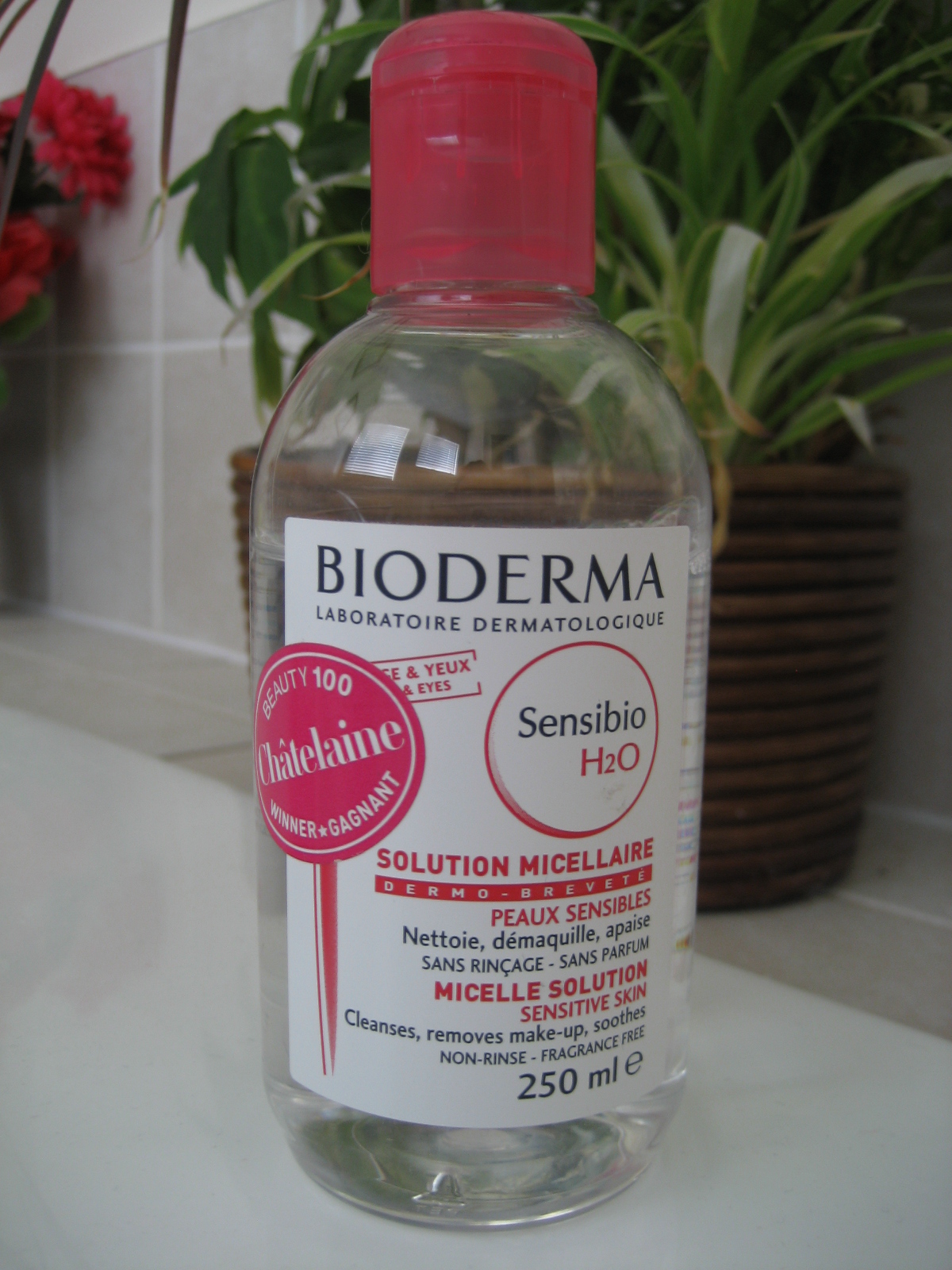 A Beauty Blog.: Bioderma Sensibio H20 Solution Micellaire- Make-up Remover