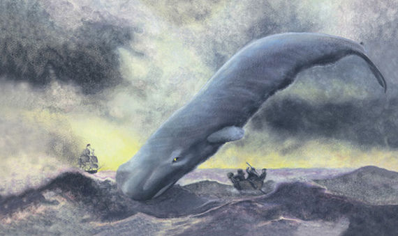 Moby Dick or The Whale by Herman Melville.