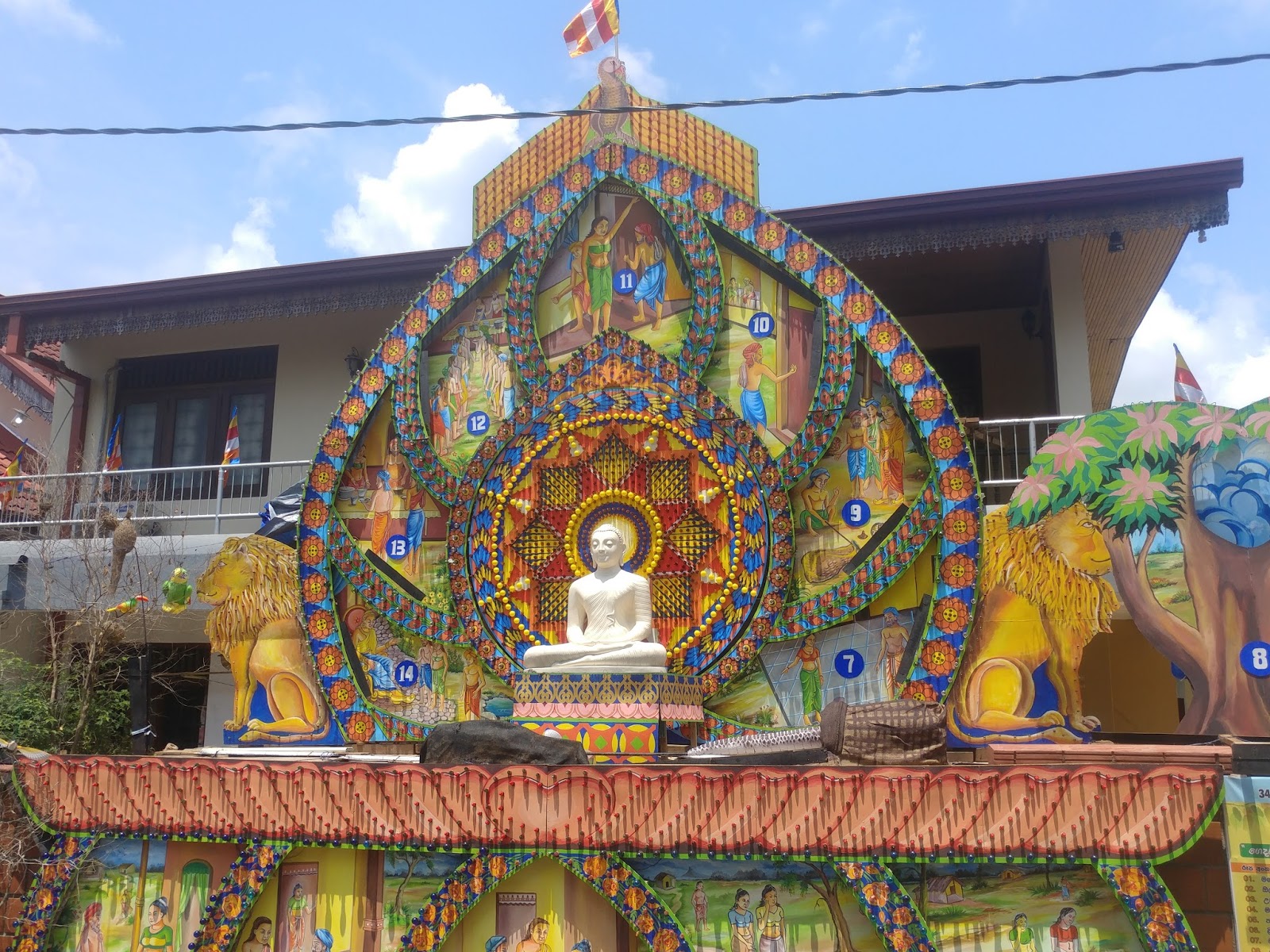 34 වන තොරණ - සත්තු භක්ත ජාතකය (2018) | Vesak Thorana