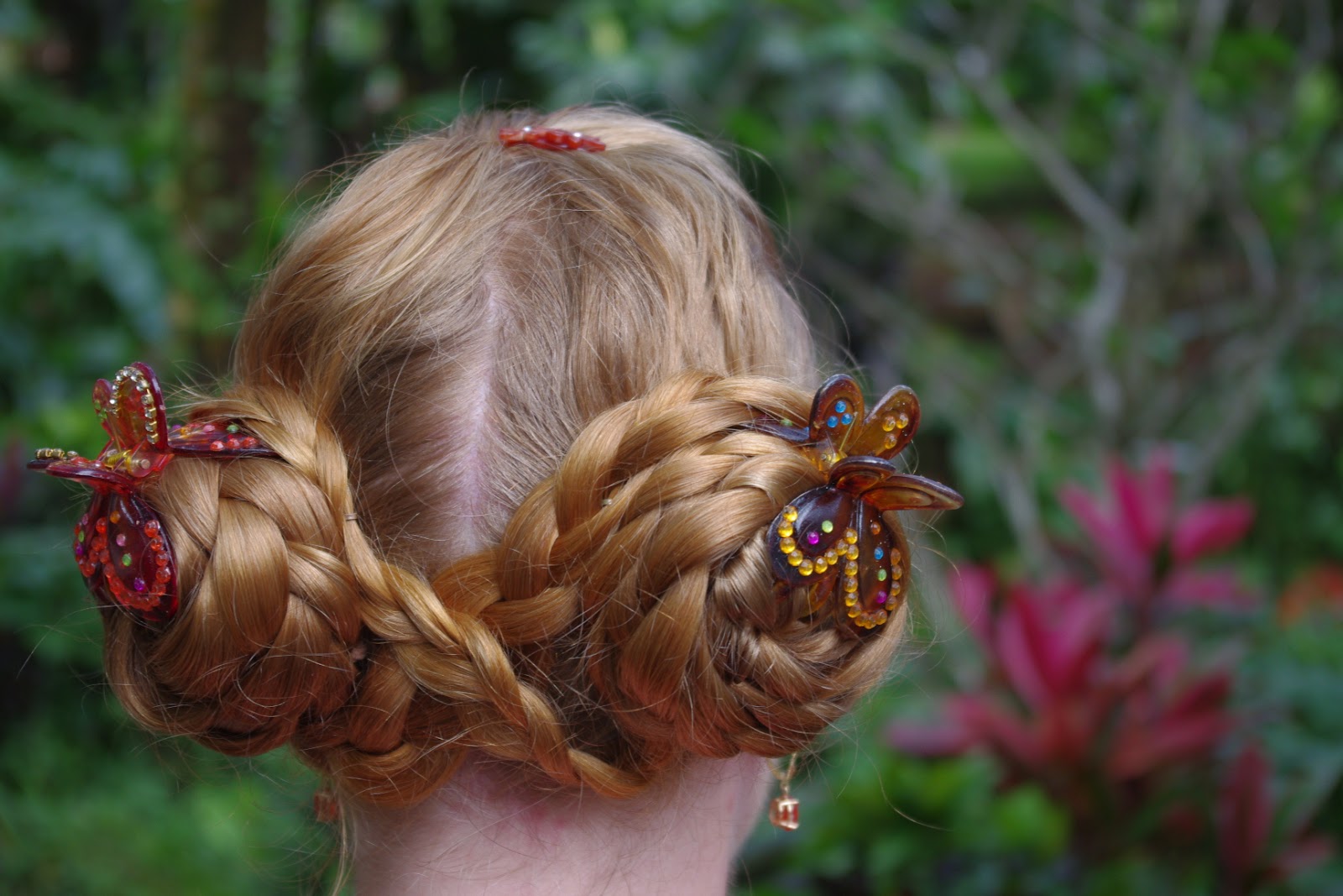 Braids & Hairstyles for Super Long Hair: Figure 8 Braided Buns~ my look ...