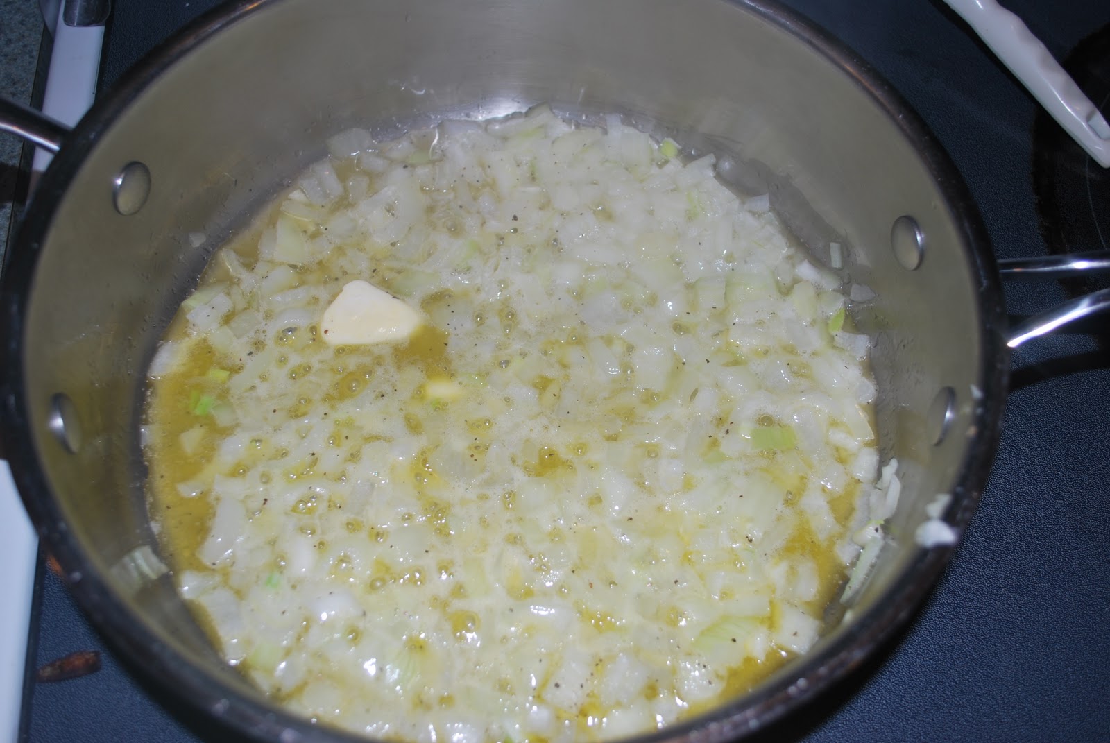 Albright Acres: Broken noodle risotto.