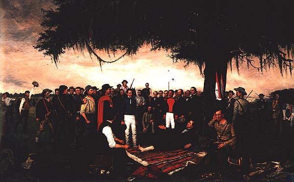How To Be A Texan: Know Texan Artwork: The Surrender of Santa Anna