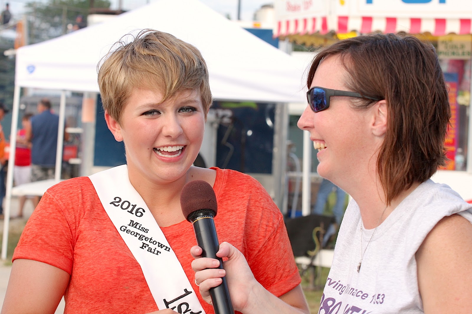 Josh and Joe Travels: 2016 Georgetown Fair Queen Sarah Sigmon on the ...