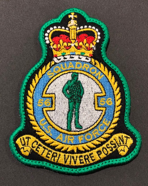 THE USAF RESCUE COLLECTION: USAF 56th RQS / Jolly Green Crest Patch