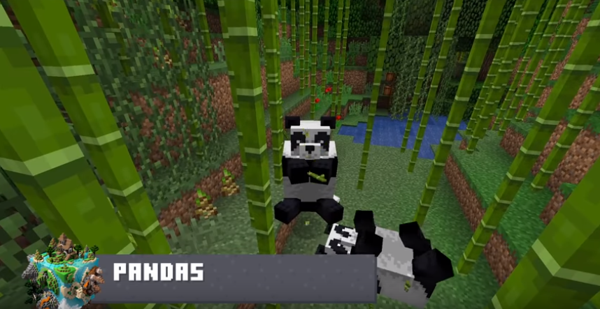 Minecraft (Multi) receberá atualização com pandas, nova arma e outras ...