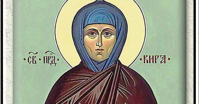 MOMENTOS OPORTUNOS: Santa Cira (Cyra)