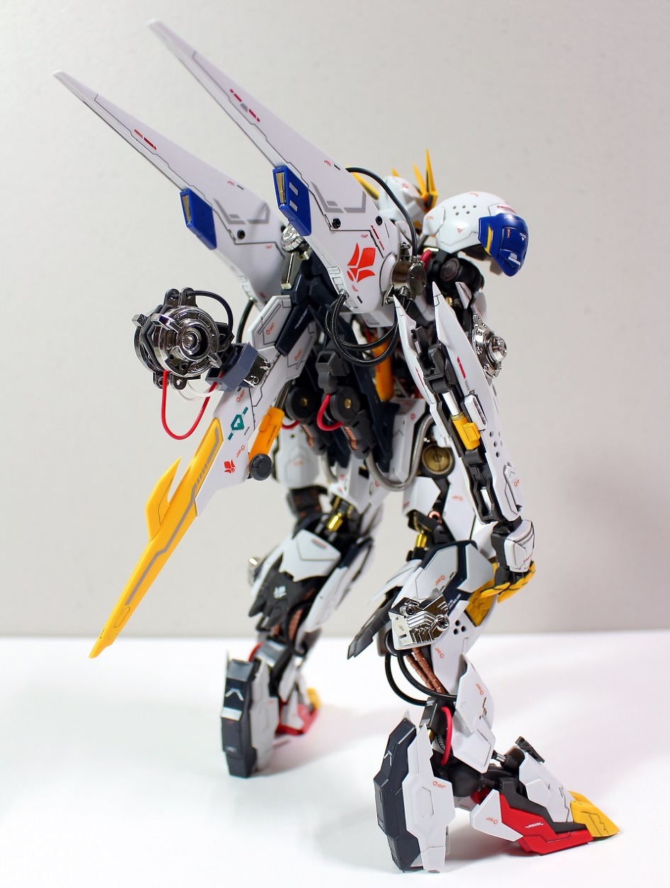 Custom Build: 1/100 Full Mechanics Gundam Barbatos Lupus Rex [Improved]