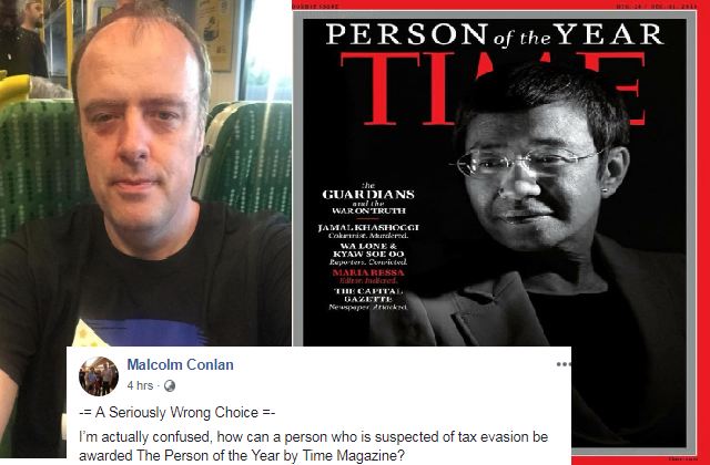 Brit national slams TIME Magazine over Person of the Year: 'Maria Ressa ...