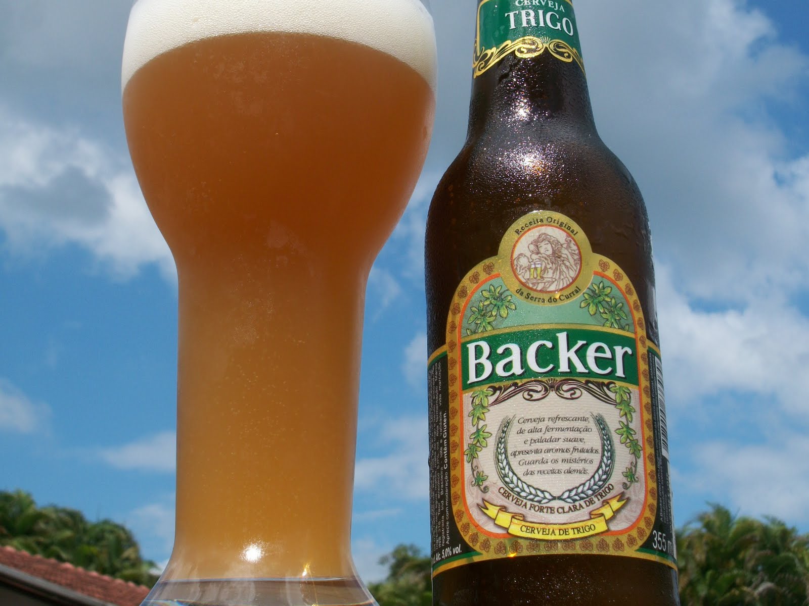 Cerveja? Gosto sim!: Backer Trigo. As nacionais também mandam muito bem!