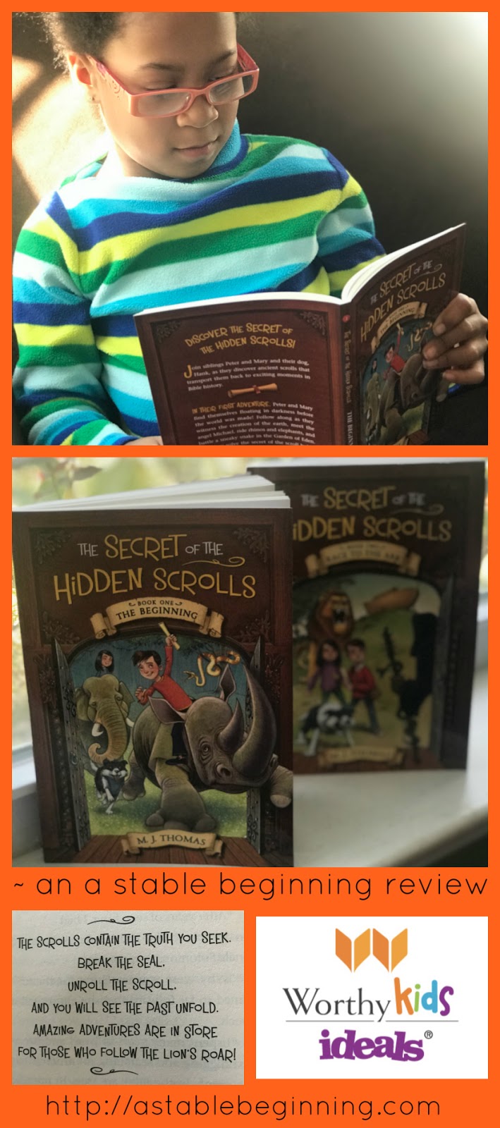A Stable Beginning: WorthyKids/Ideals: The Secret of the Hidden Scrolls ...
