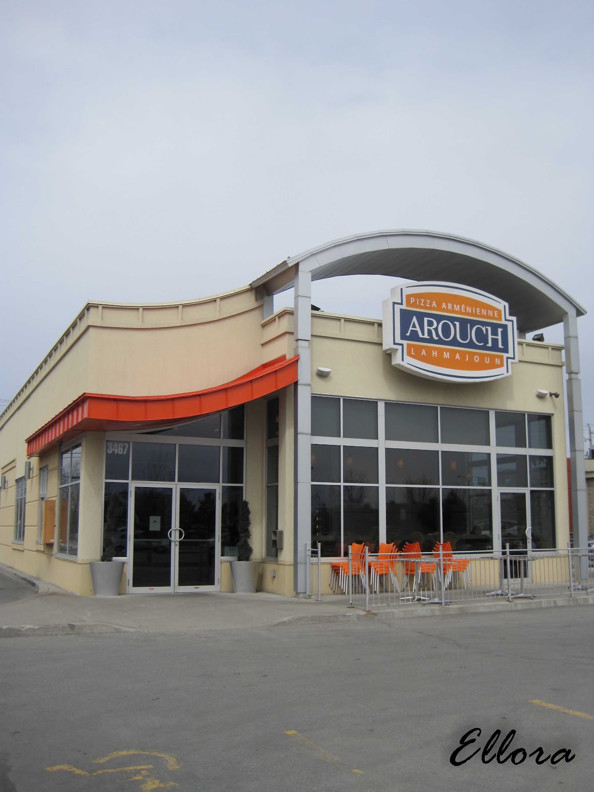 Retour vers la santé: Pizza arménienne chez Arouch