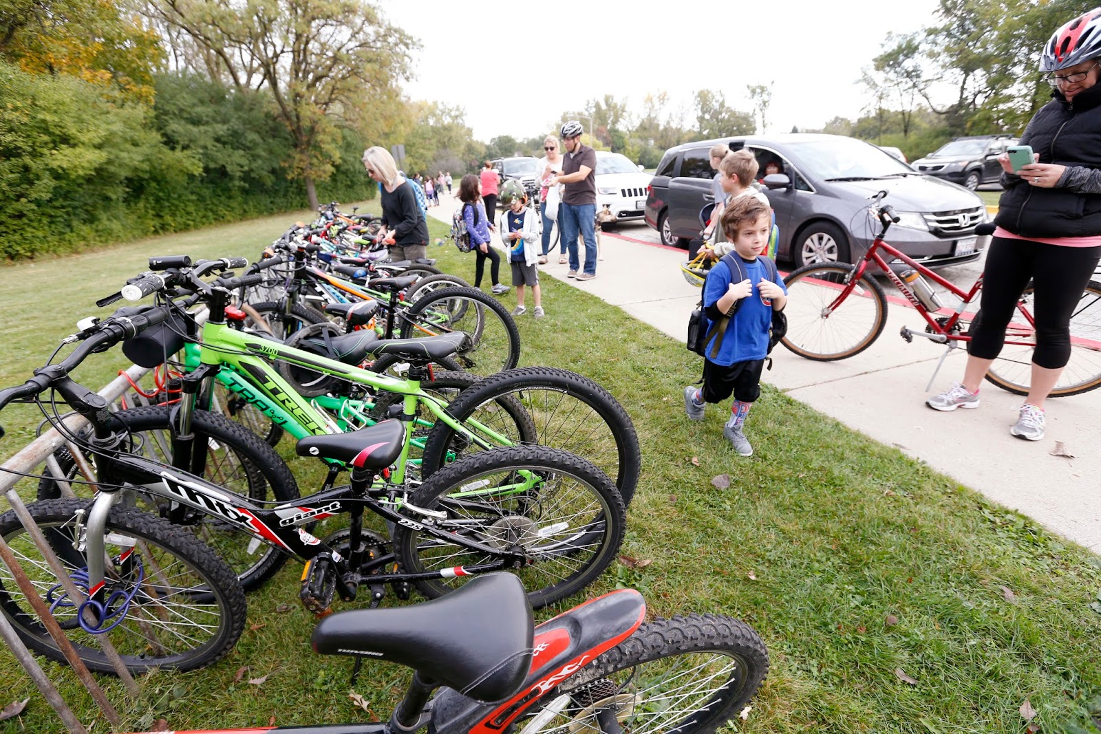 Mark Kodiak Ukena: Ride Your Bicycle to School Day