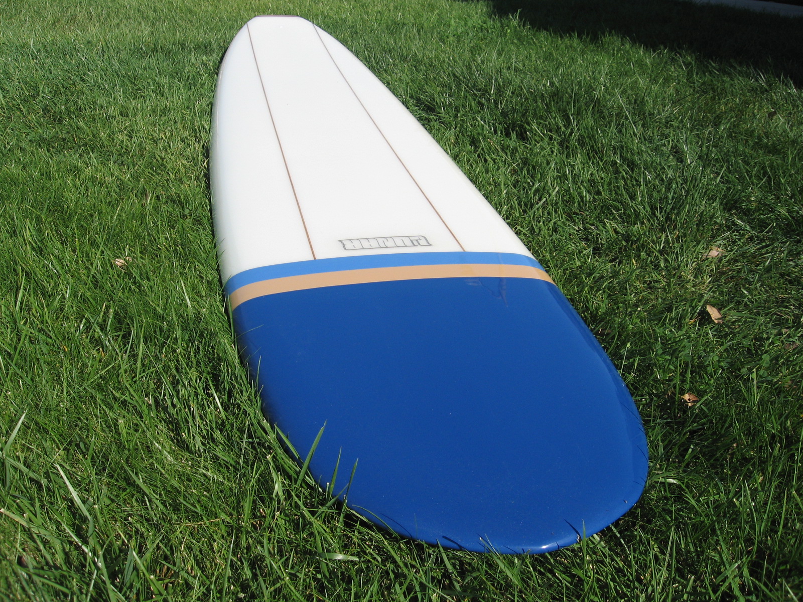 Thomas Patrick Surfboards...: Nathan's finished noserider...