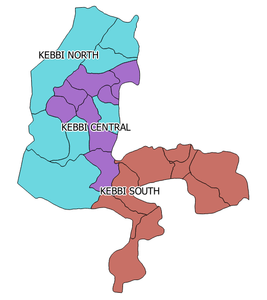 Geospatial Solutions Expert: Map of Nigeria States' Senatorial Districts