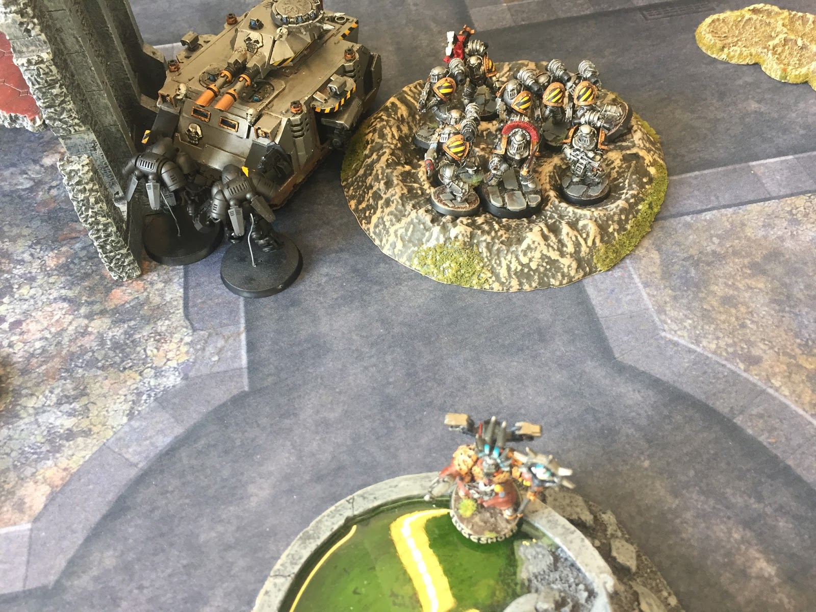 Hold the ground: Warhammer 40k - Secure and control