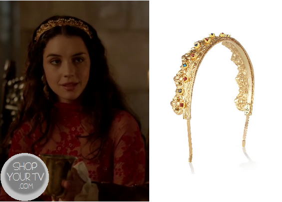 Reign: Season 1 Episode 7 Mary's Gold Crown | Shop Your TV