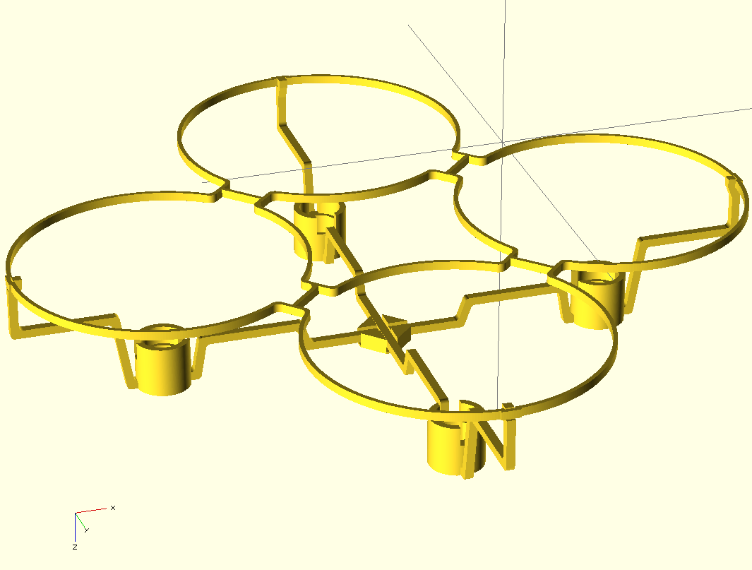 3D Printed Adventures: Crazyflie frame evolution