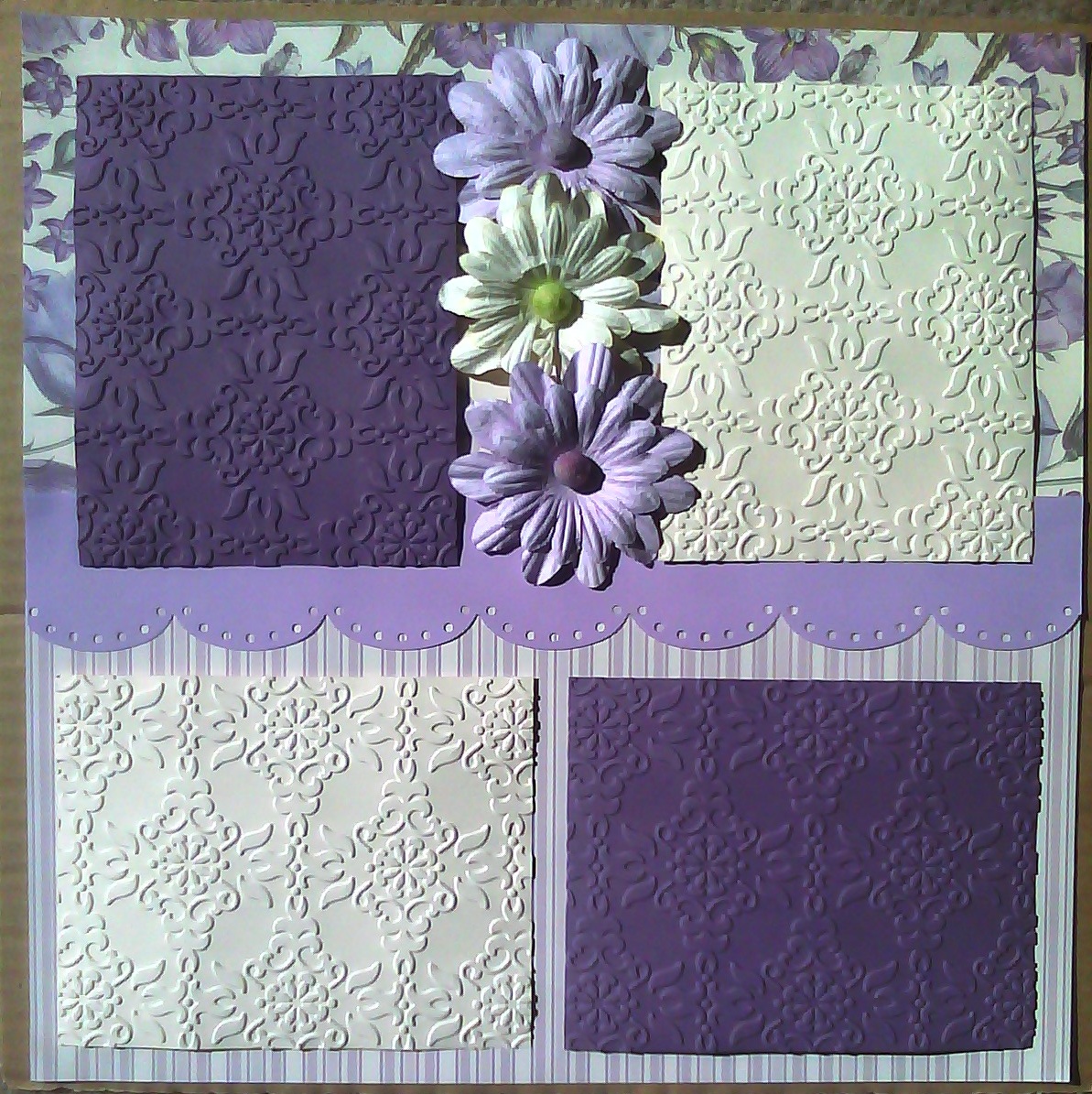 sistochris Scrapbooking and Paper Crafts: Single 12x12 Scrapbook Page ...