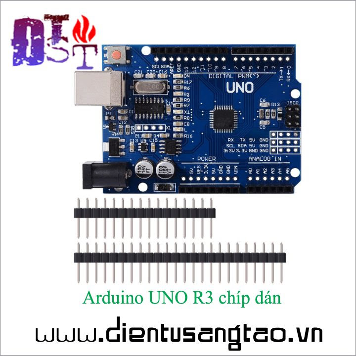 Arduino UNO R3 chíp dán