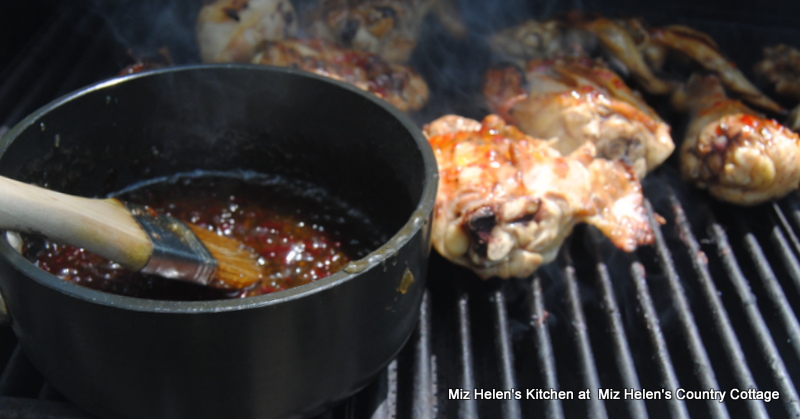 Grilled Pepper Jelly Chicken