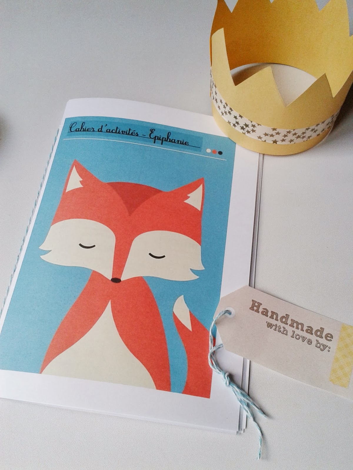 DIY by M.: Cahier d'activités Epiphanie et couronnes #Printable inside