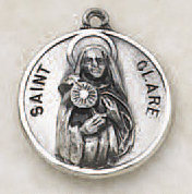 Apostle.com: Patron Saint Claire of Assisi