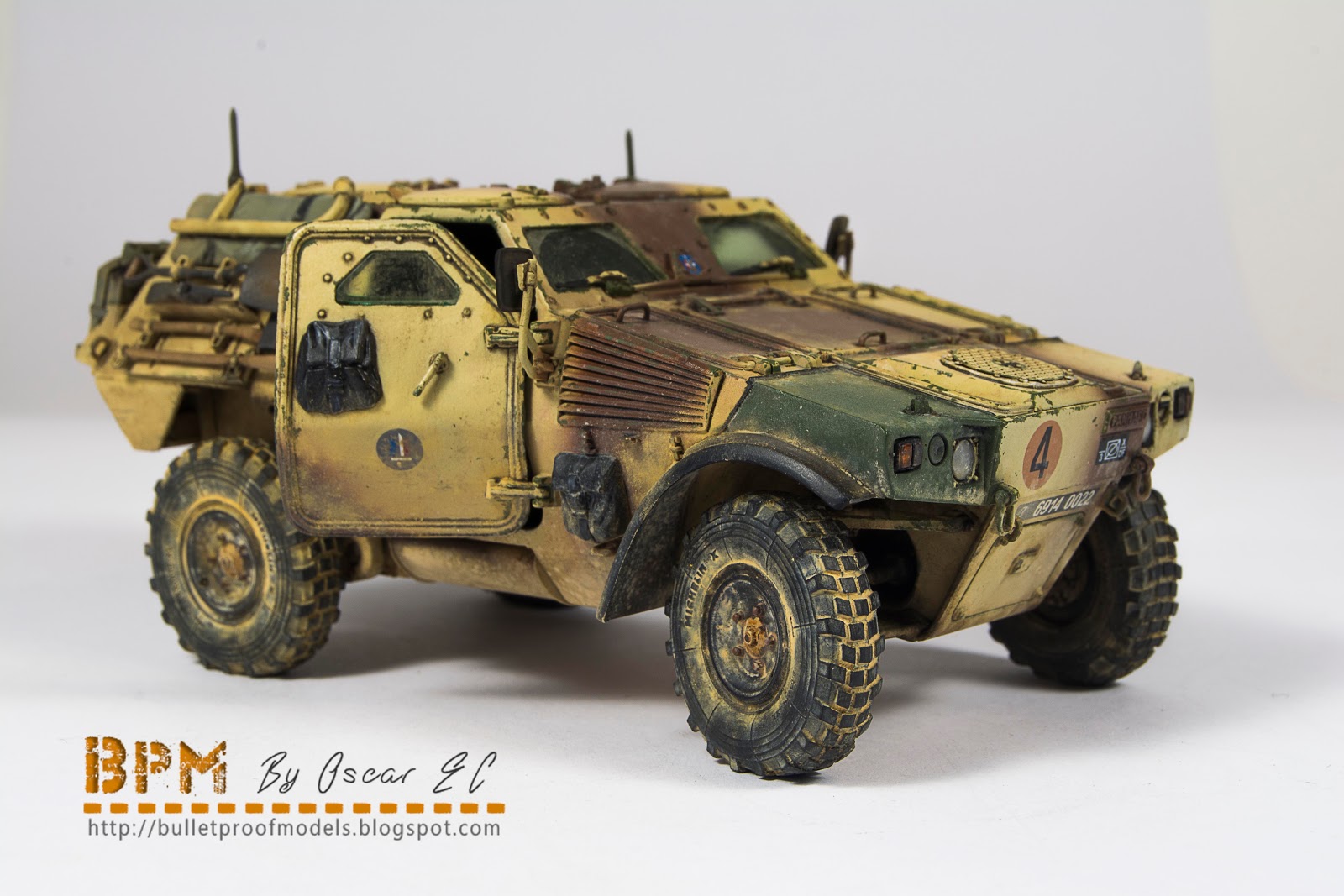 Bulletproof Models: VBL Panhard (Final Pics)