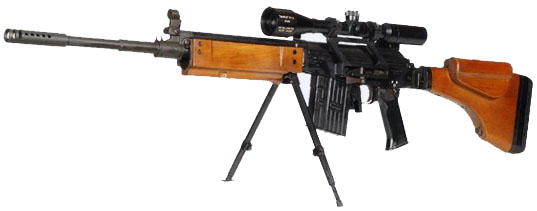 WeaponoTech : India's Fire Power : IWI Galil (Galatz) Sniper Rifle