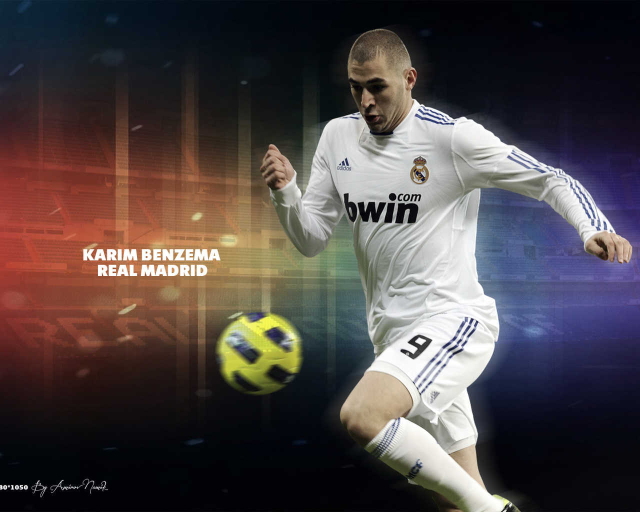 Karim Benzema 9 Wallpaper 2012 HD On 1280x1024 Widescreen