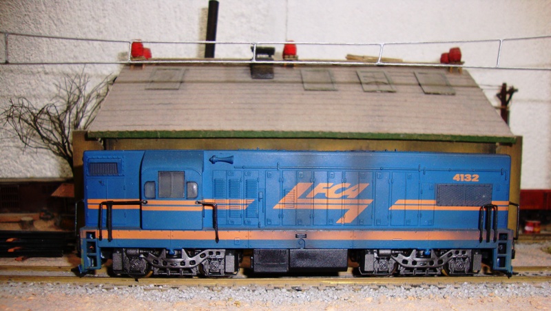 MODELS FERROVIAS BRASIL: LOCOMOTIVA EMD G-12 FCA 4132 FOTO 1