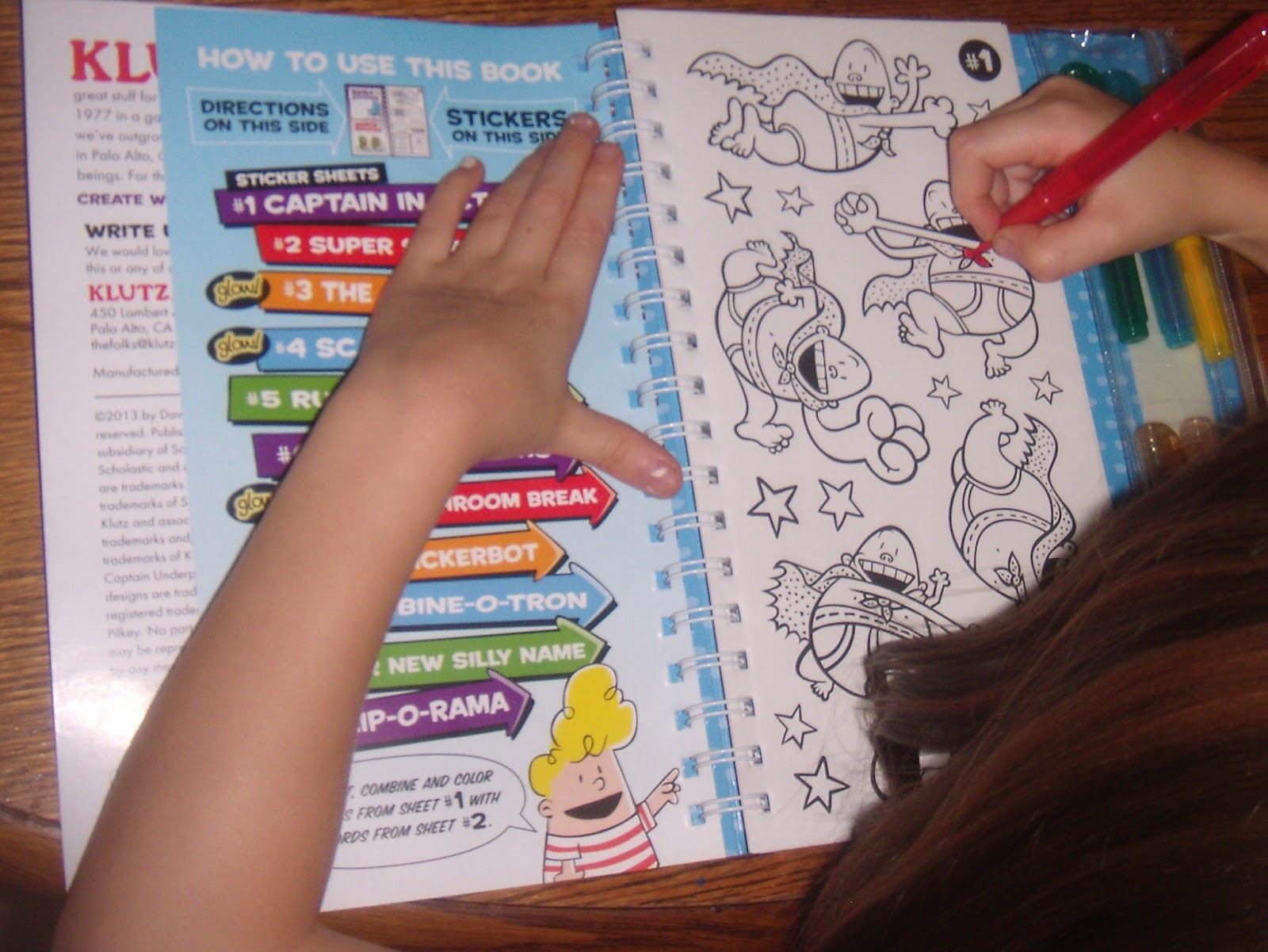 Mommie of 2: Captain Underpants Review and a Super Silly Sticker Studio ...