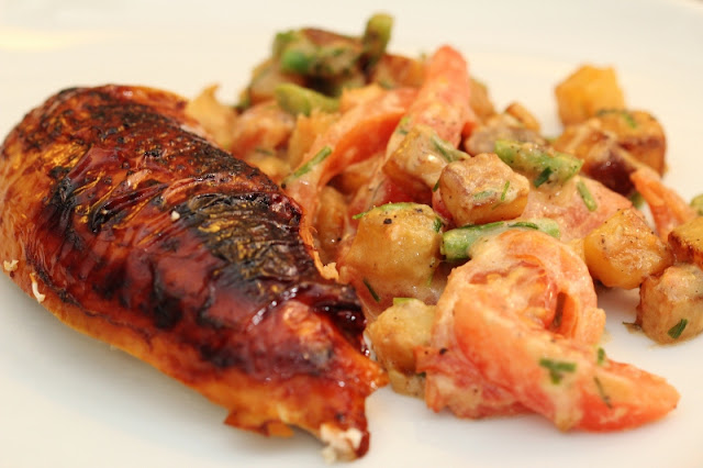 Två små kök: Potatisotto - lyxigt stuvad potatis med rödlök, tomat ...