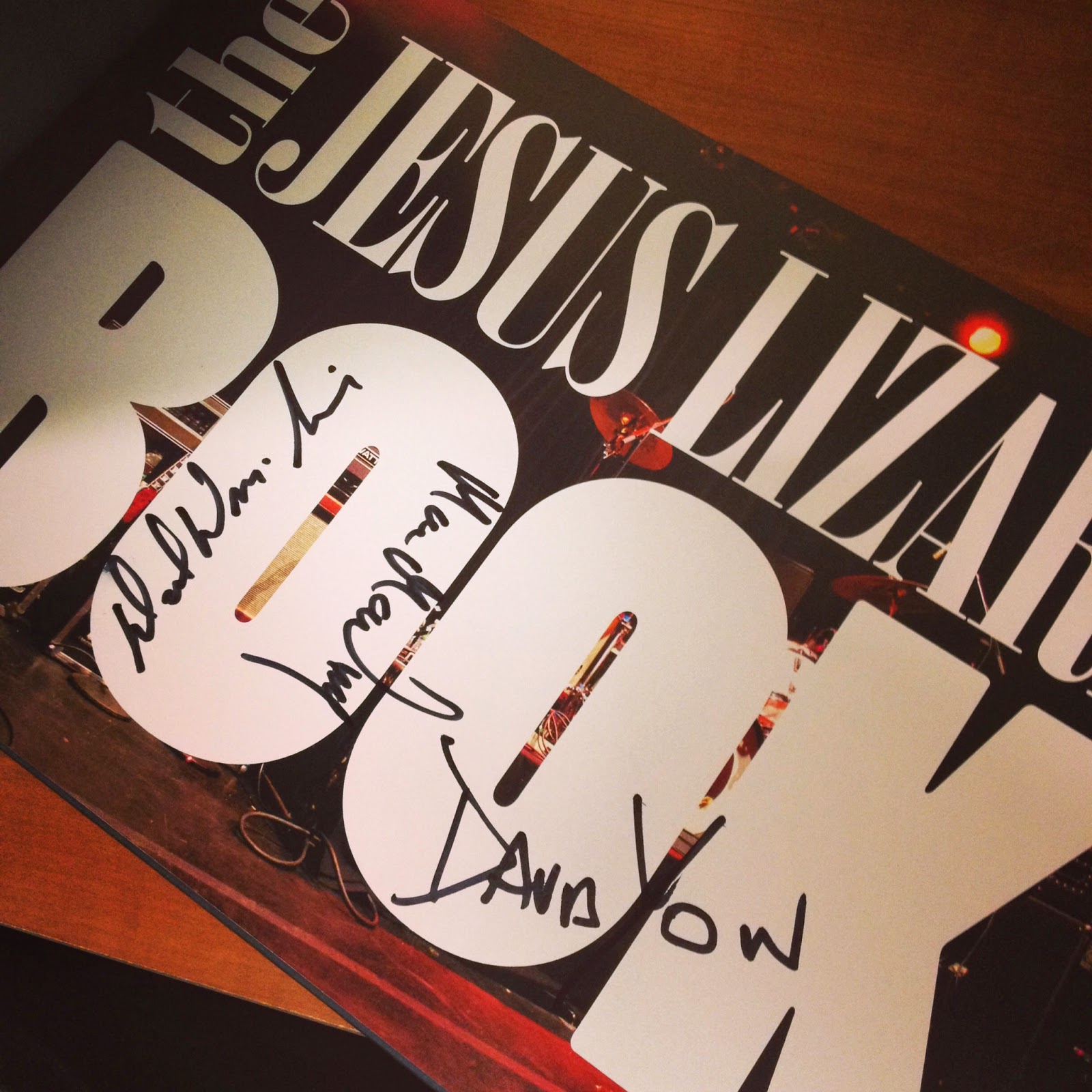 SIGNED copies of the Jesus Lizard book now available at saki! | saki ...