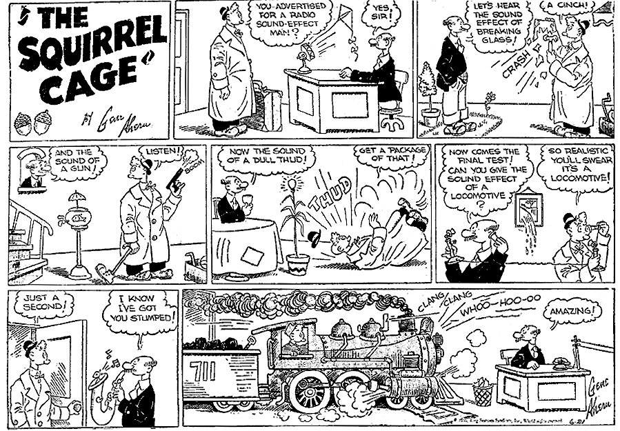 Screwball Comics: Gene Ahern's First Squirrel Cages and the Birth of ...