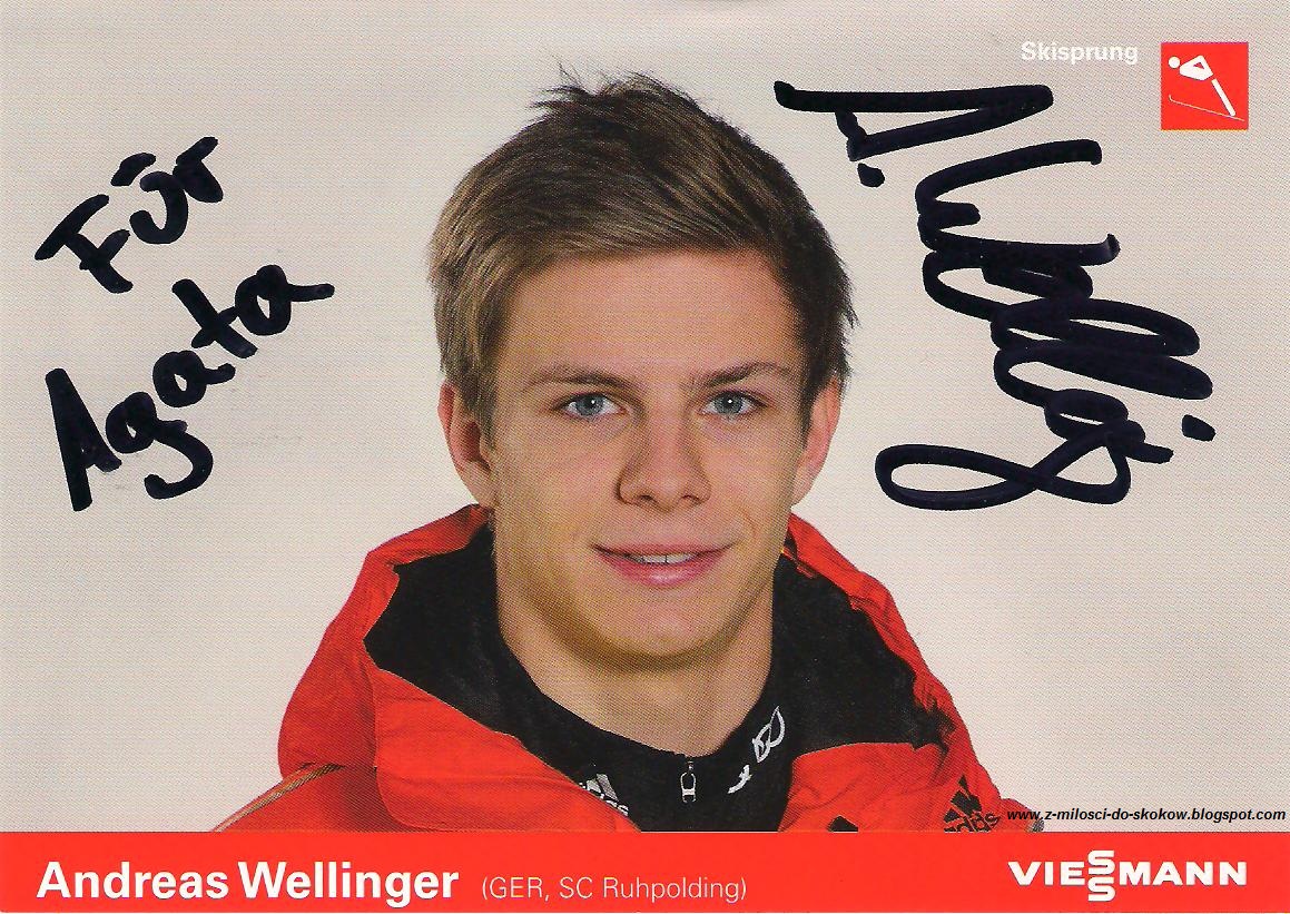 Z miłości do skoków : Andreas Wellinger