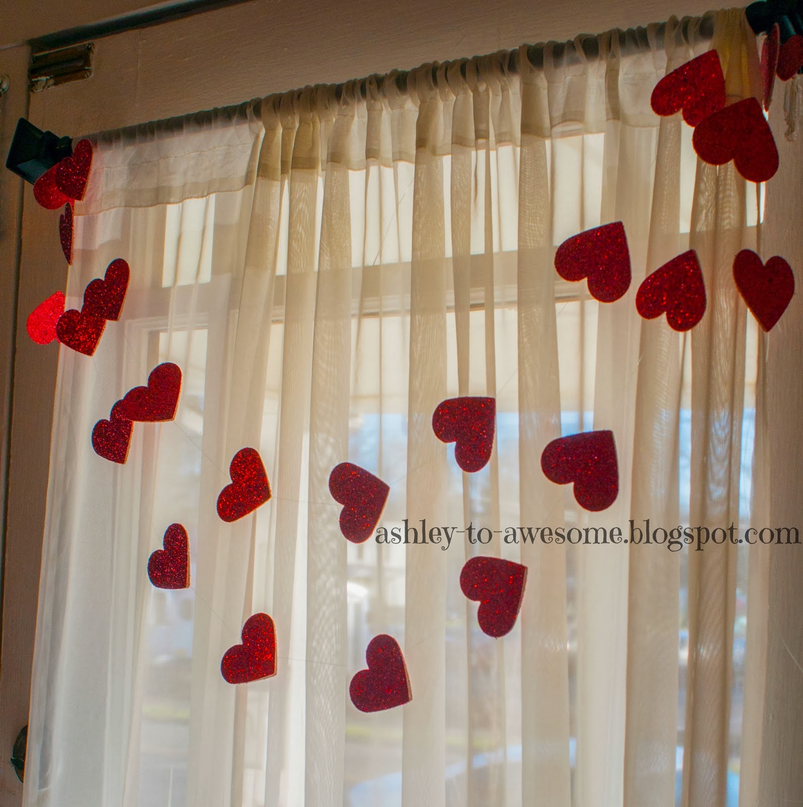 Heart Garland Diy at Chris Erickson blog