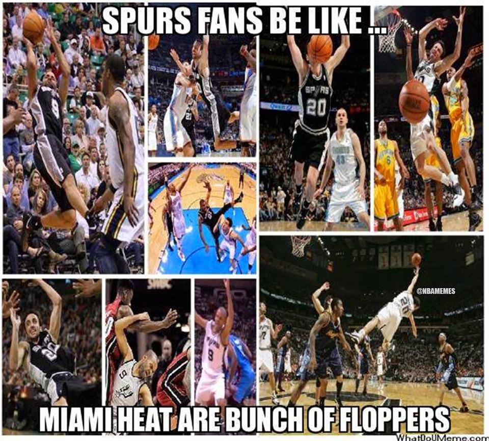 Spurs vs Heat NBA Finals Game 2 June 8 2014 FUNNY