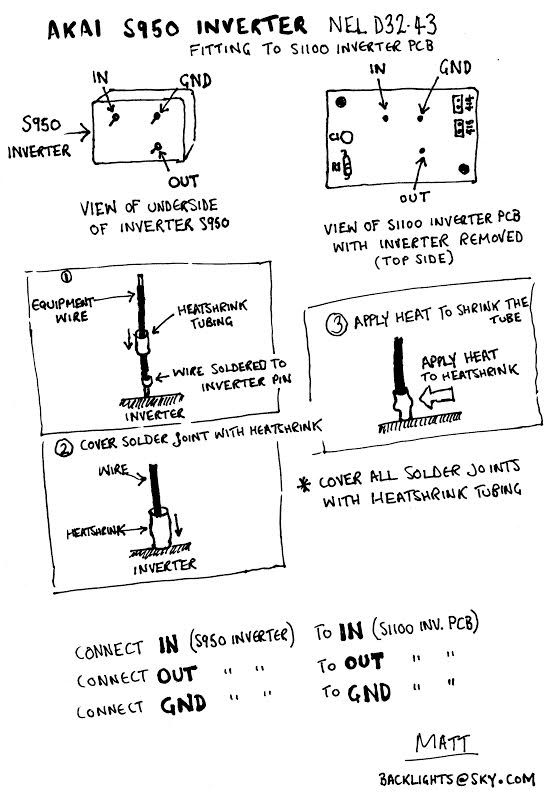 Roots Renegade: AKAI S1100 INVERTER MOD