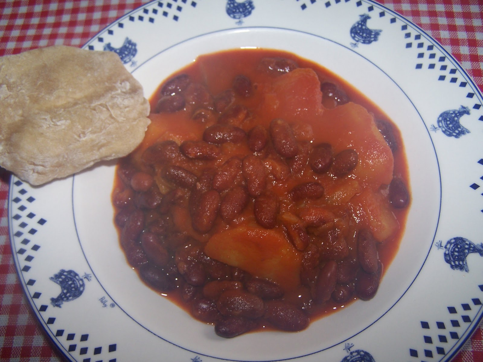 Haricots rouges et pommes de terre au Paprika